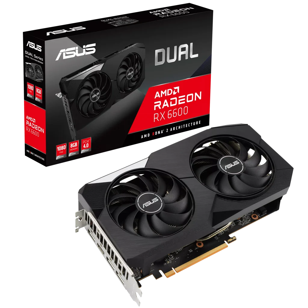 Buy ASUS RX 6600 8GB Dual Used Graphics Card in Pakistan