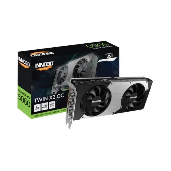 INNO3D GeForce RTX 5060 TWIN X2 OC Graphics Card | TM
